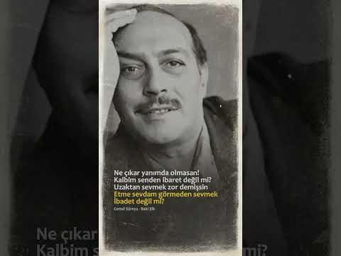 Etme sevdam görmeden sevmek ibadet değil mi? #cemalsüreya #şiir #şair #söz #sözler #keşfet