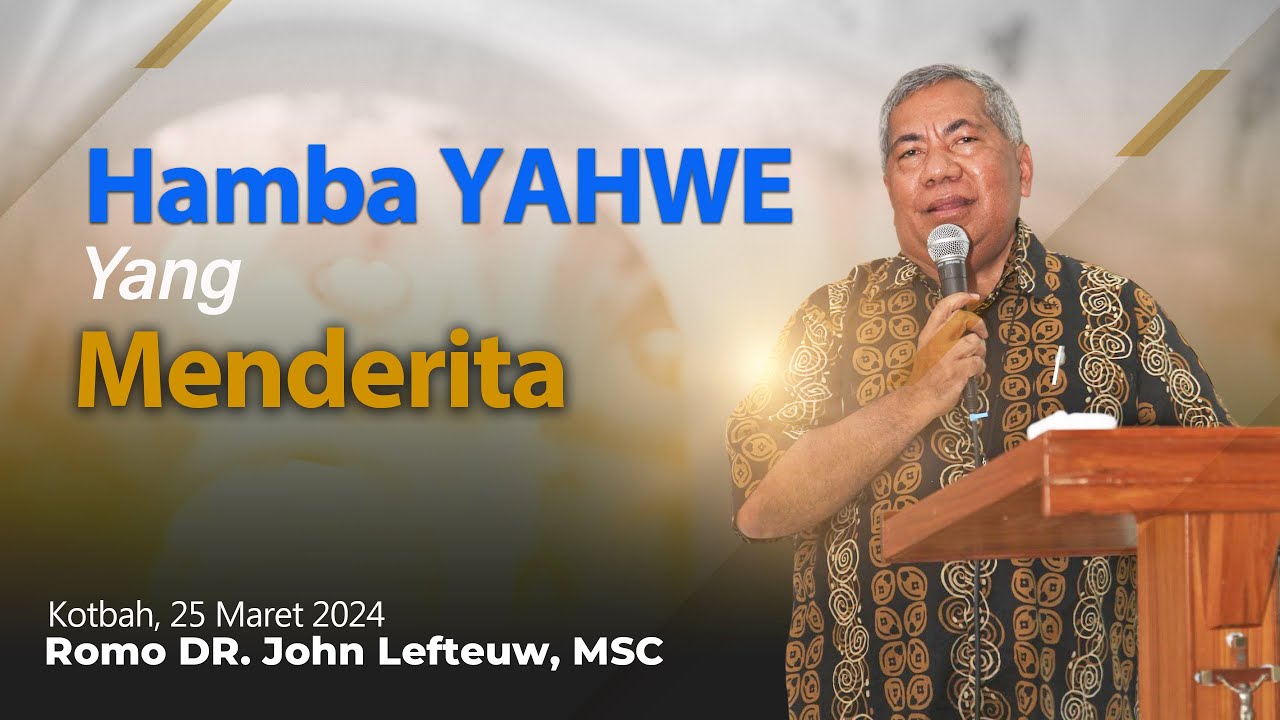 Hamba Yahwe Yang Menderita - YouTube