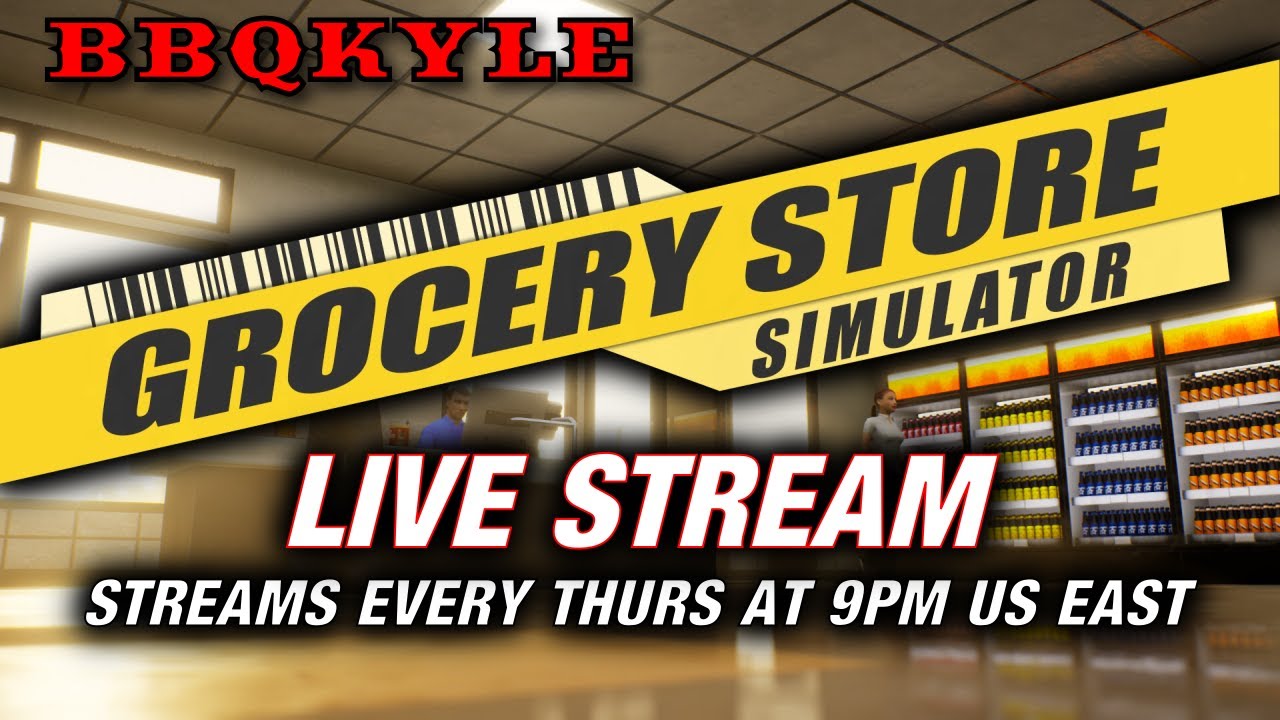 No Customer Service - Grocery Store Simulator Live Stream - YouTube