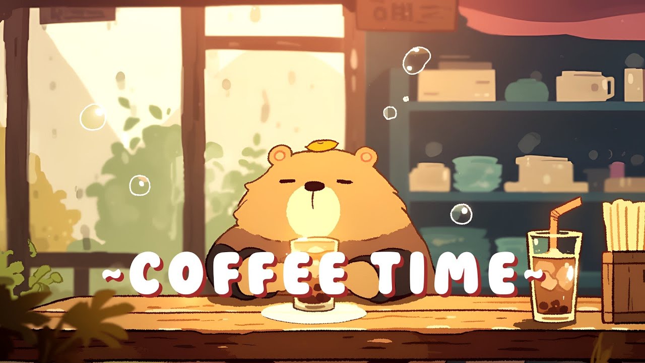 Capybara Music Lab - Calming Beats & Melodies ~ Quiet Moments ~ 🦫 🎮 ☕ ...