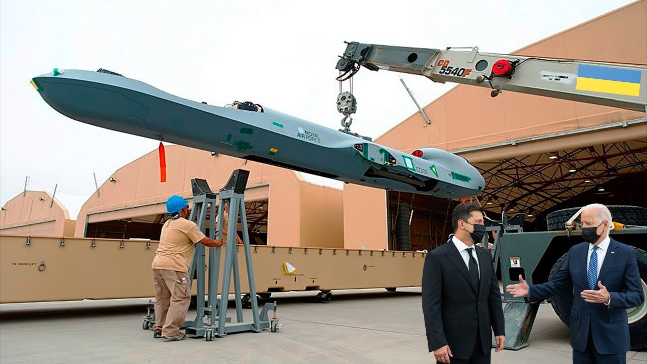 Finally: America's Most Lethal Drones Arrive in Ukraine - YouTube