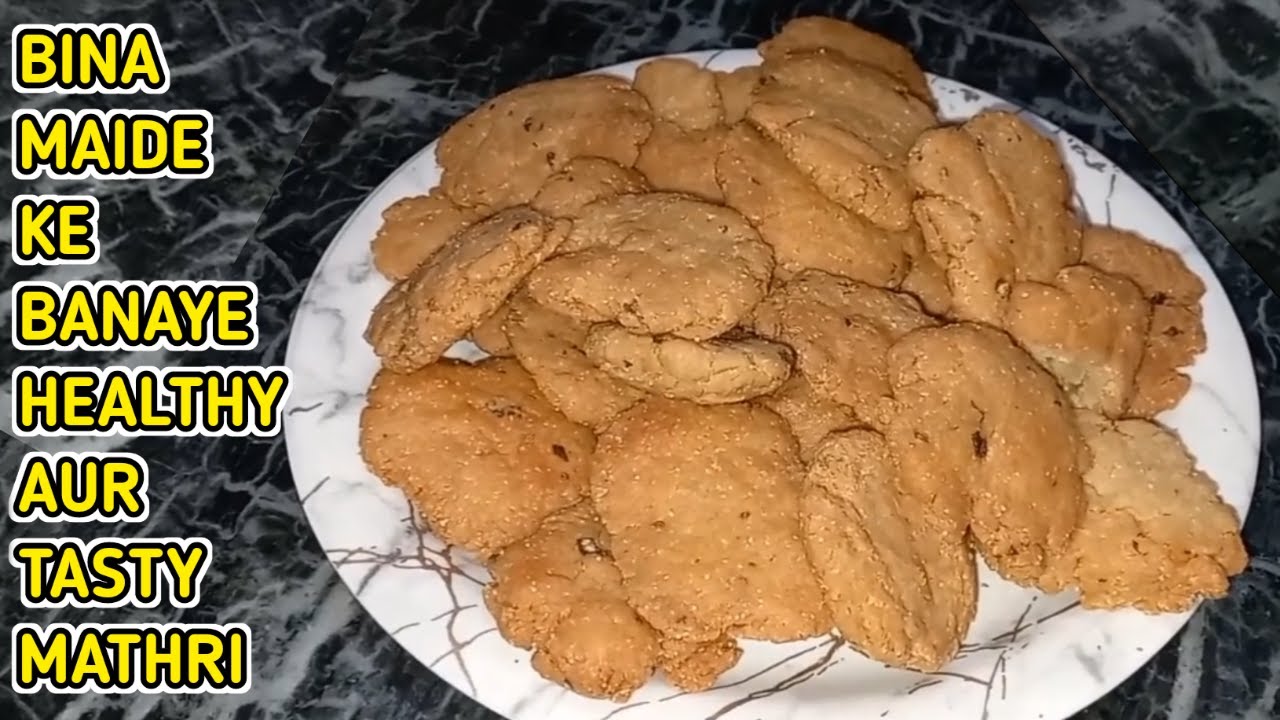 KHASTA MATHRI RECIPE || BINA MAIDE KE BANAYE KHASTA MATHRI || RITA'S ...