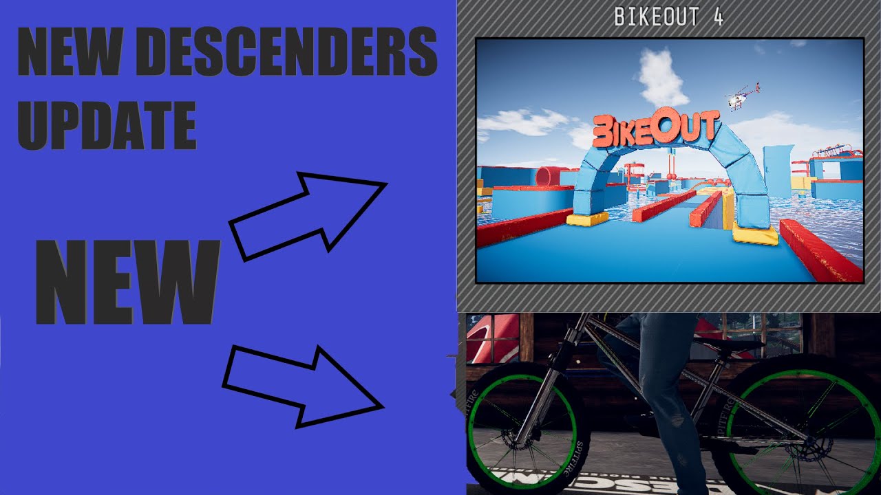 New Descenders Update (New Tricks And Bikes) - YouTube