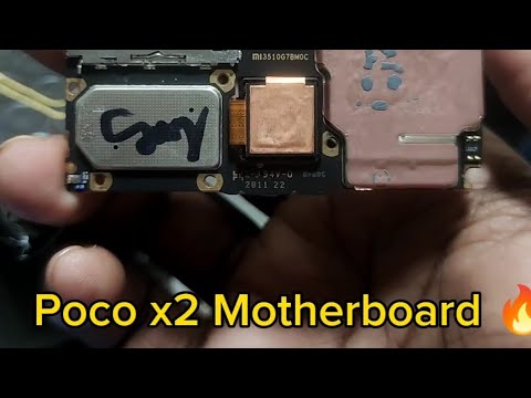 Poco x2 Motherboard Available 🔥 - YouTube