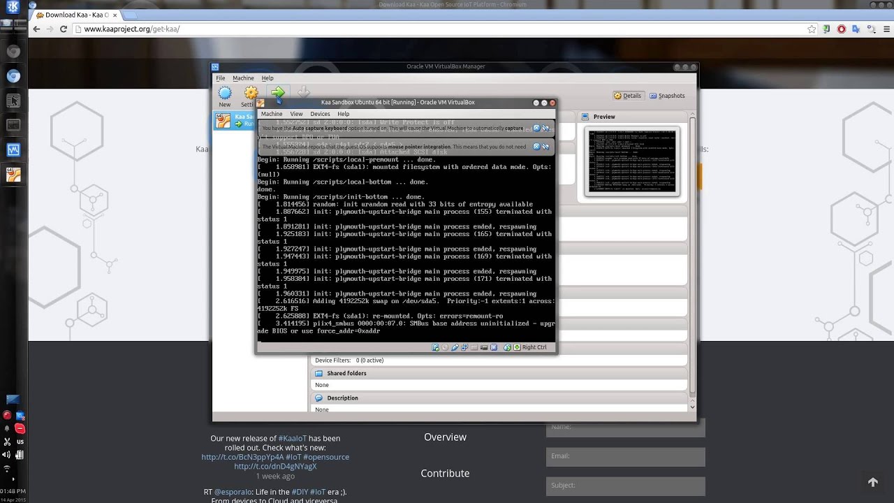 Introducing Kaa IoT platform Sandbox 0.7.0 - YouTube
