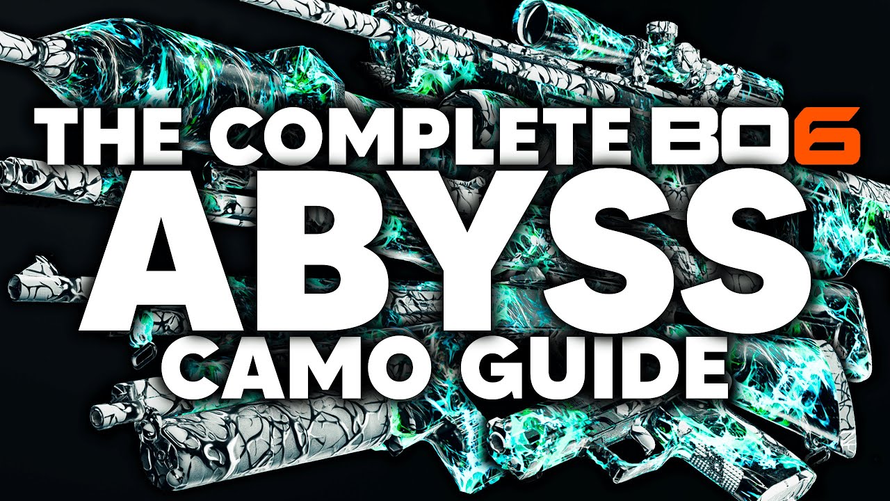 The Complete ABYSS CAMO Guide for Black Ops 6 Warzone - YouTube