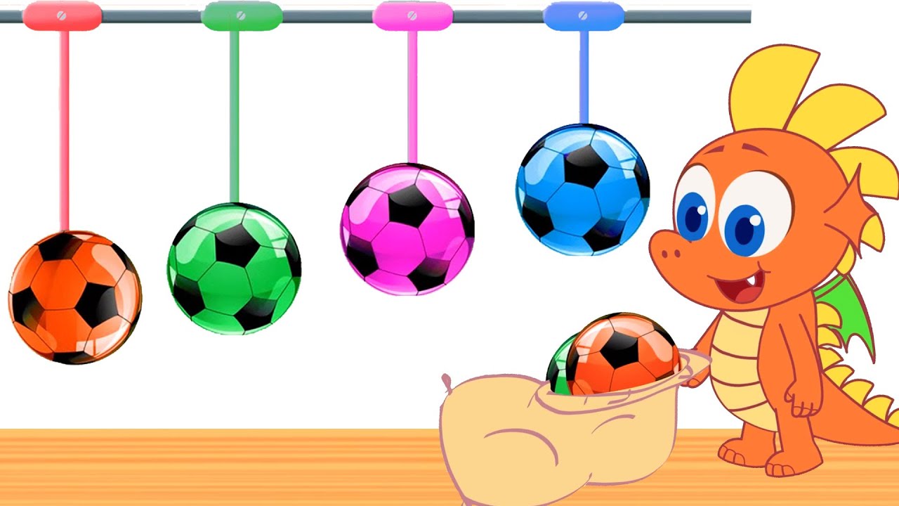 Learn Colors With Balls | Educational Video For Toddlers By ...