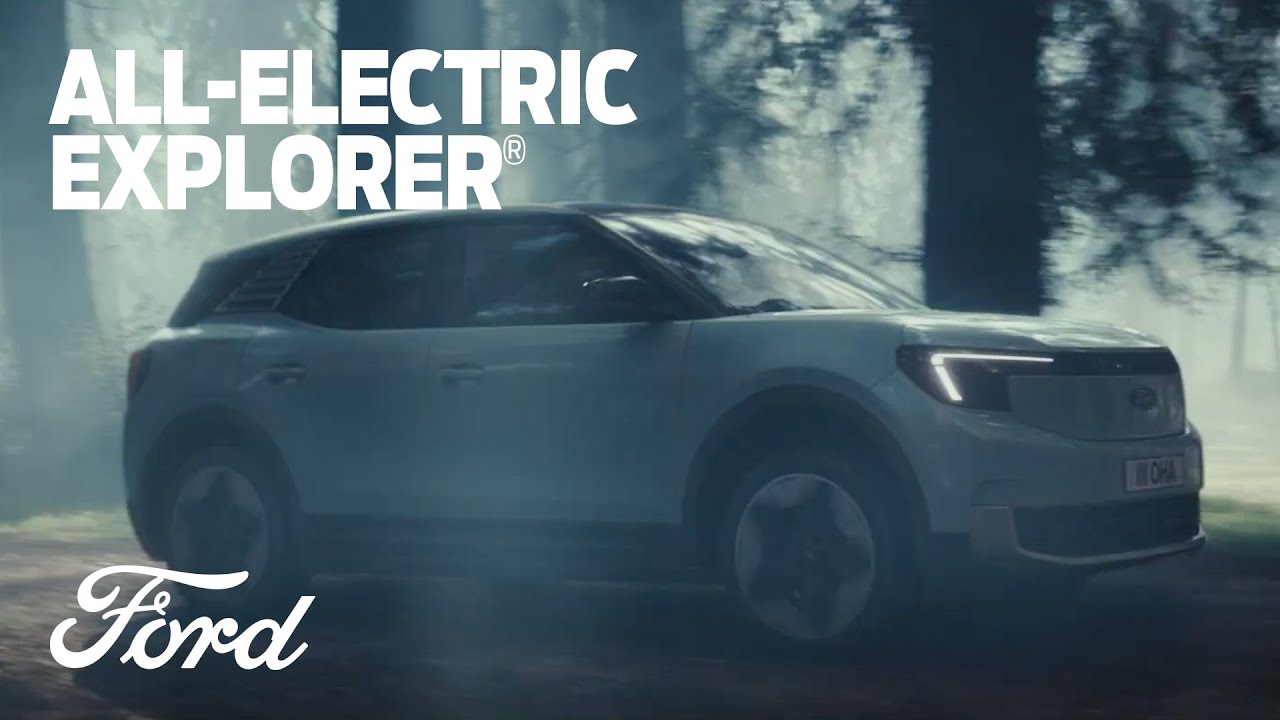 Den 100 % elektriske Explorer® Tilbehør | Ford Danmark - YouTube