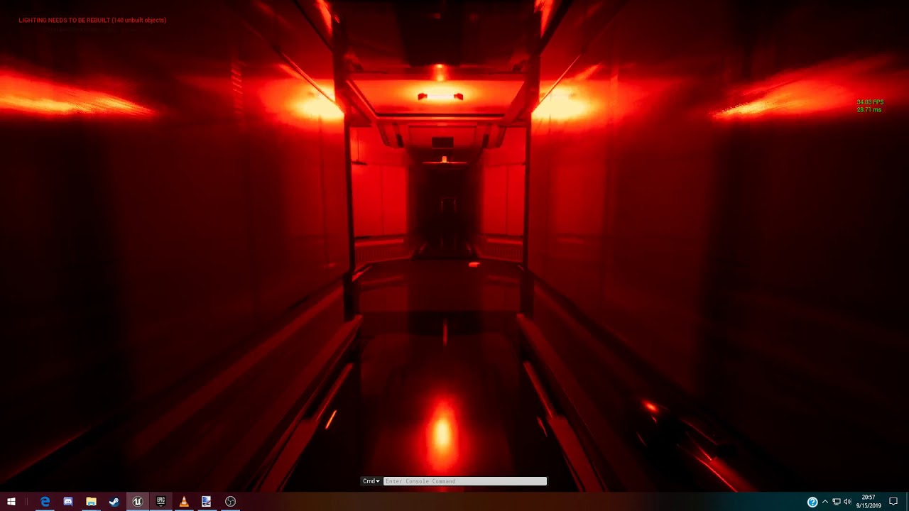 Unreal Engine spoopy scp ripoff test - YouTube