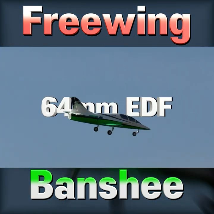 Banshee, Freewing 64mm EDF - YouTube