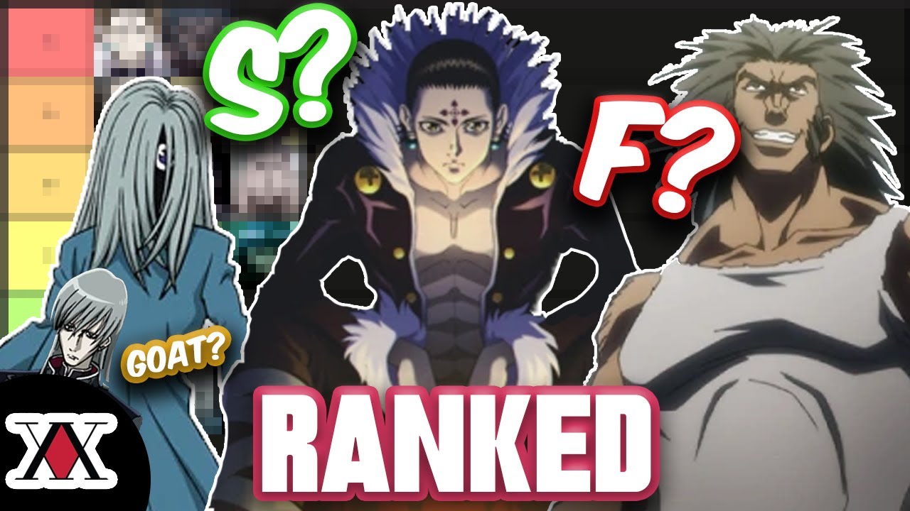 RANKING EVERY Phantom Troupe Member! - YouTube