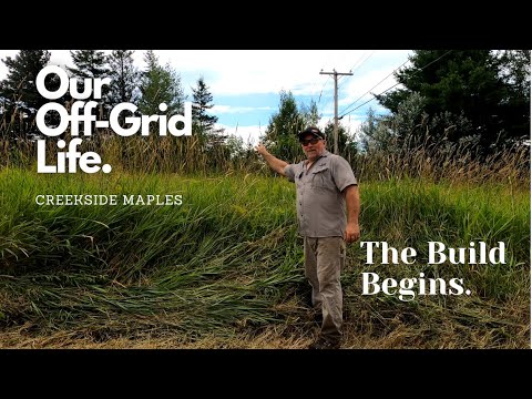 Our Off-Grid Life / Getting Started on Our New Homestead. - YouTube