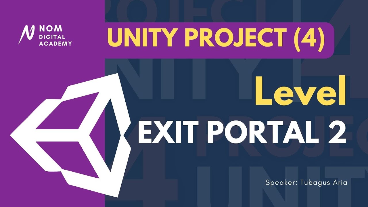 (86.2) Level Exit Portals 2 - Belajar Dasar Unity - YouTube