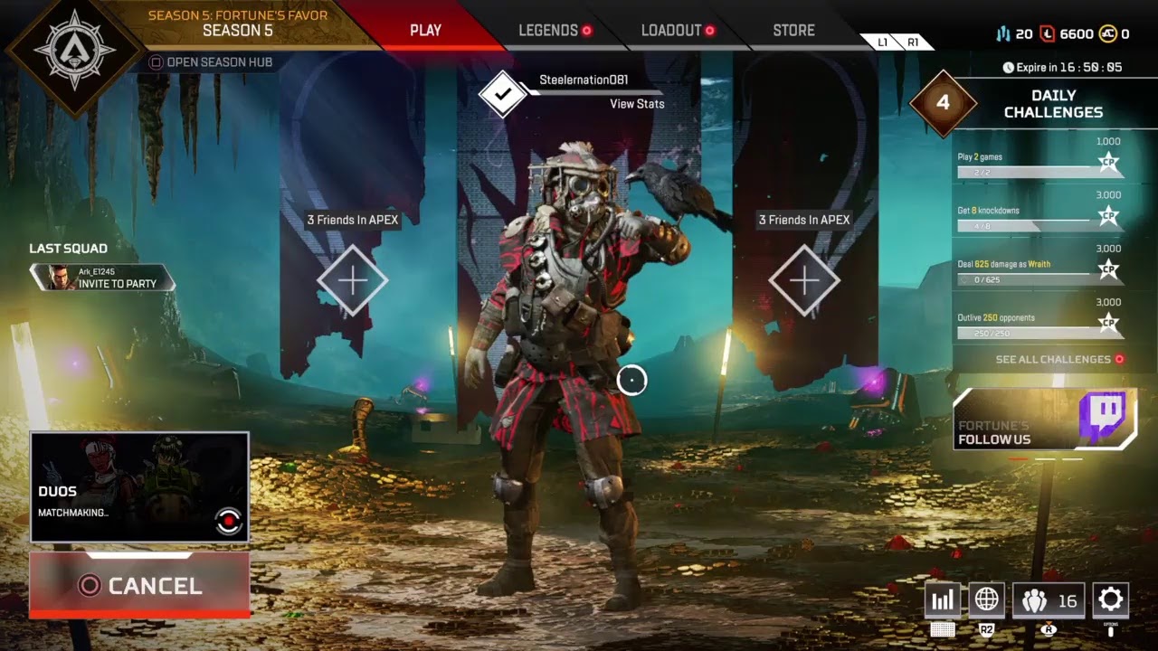 Apex legends trios with my new clan leaders - YouTube