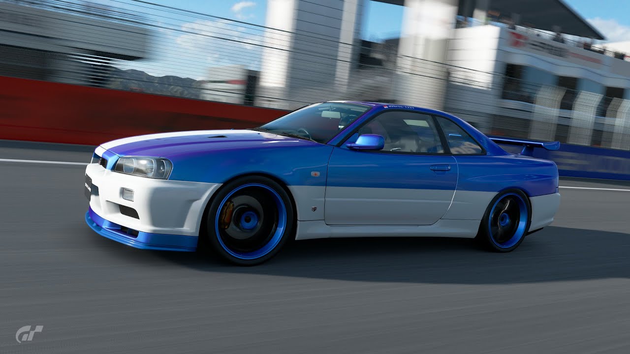 The JDM LEGEND, NISSAN SKYLINE R34 GT-R (GRANTURISMO SPORT) - YouTube