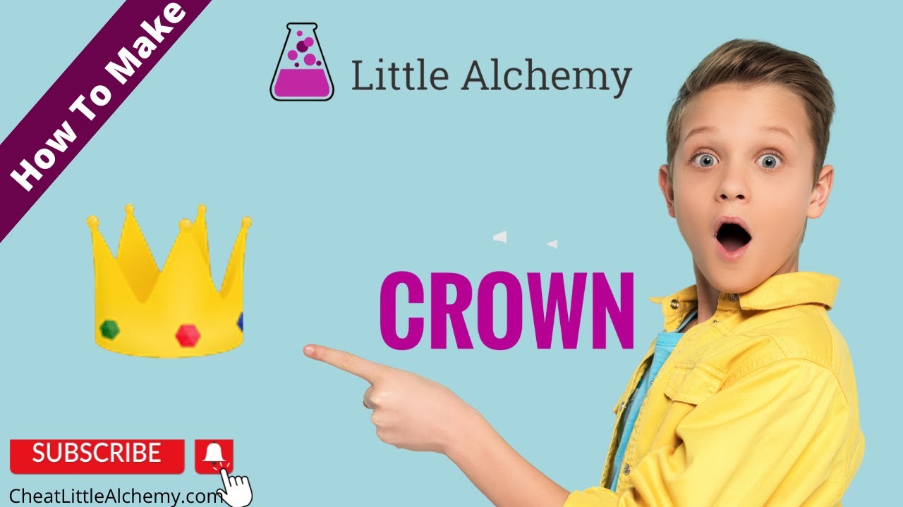 How To Make Crown 👑 In Little Alchemy Cheats - YouTube