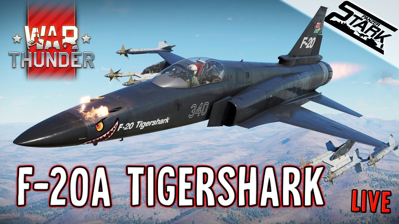 War Thunder - 83.Rész (Brutál drága... de megéri?? F-20A) - Stark LIVE - YouTube
