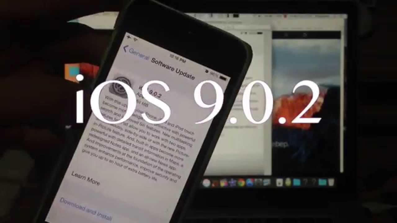 iOS 9.0.2 Yayınlandı - Kısa - YouTube