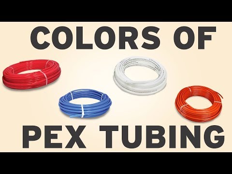 What Do Colors Mean In Pex Plumbing