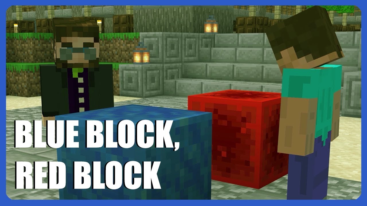 Red Block, Blue Block (A MINECRAFT Matrix Parody) | The Old World - YouTube