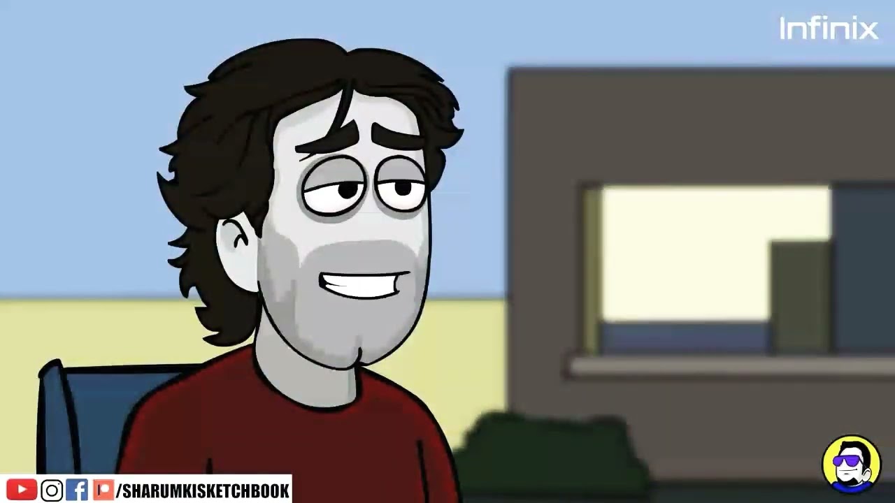 SHARUM ki sketchbook_ new video_sarosh cartoonist_comedy video_#short ...