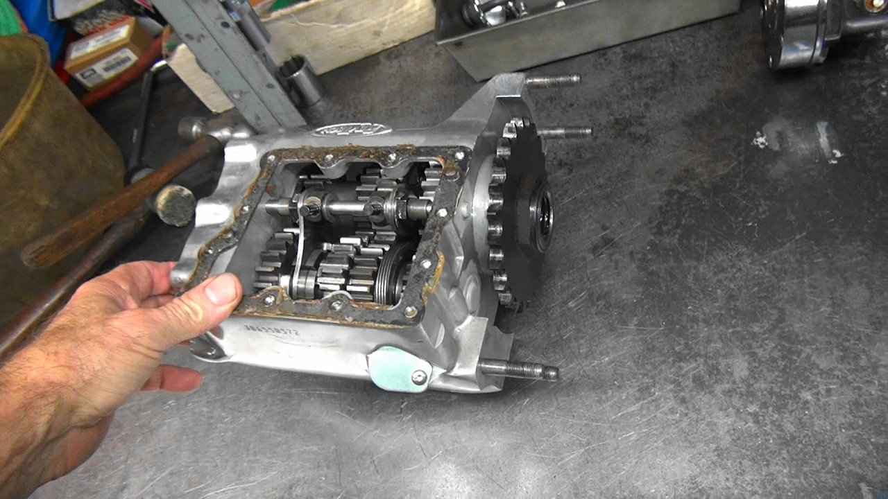 #136 1970-84 4-speed revtech shovelhead transmission rebuild 74" 80 ...