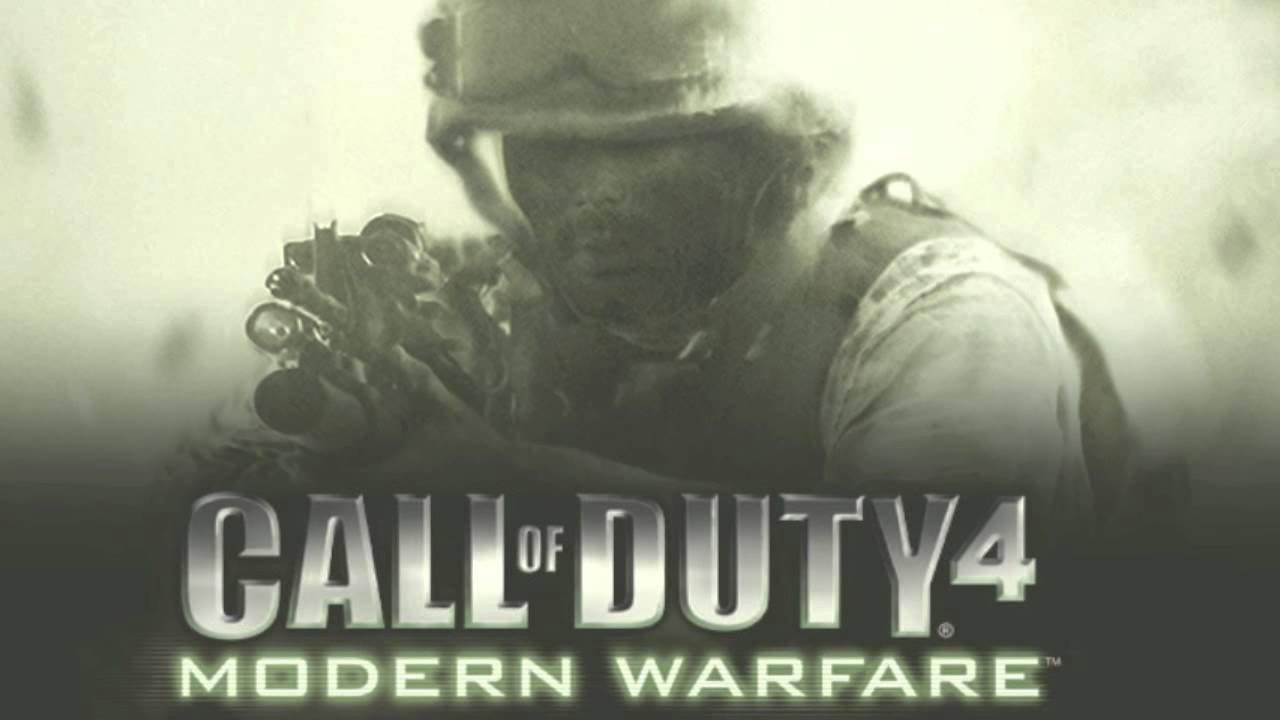 Call Of Duty 4 Music Soundtrack Name :Bog Tank Defense - YouTube