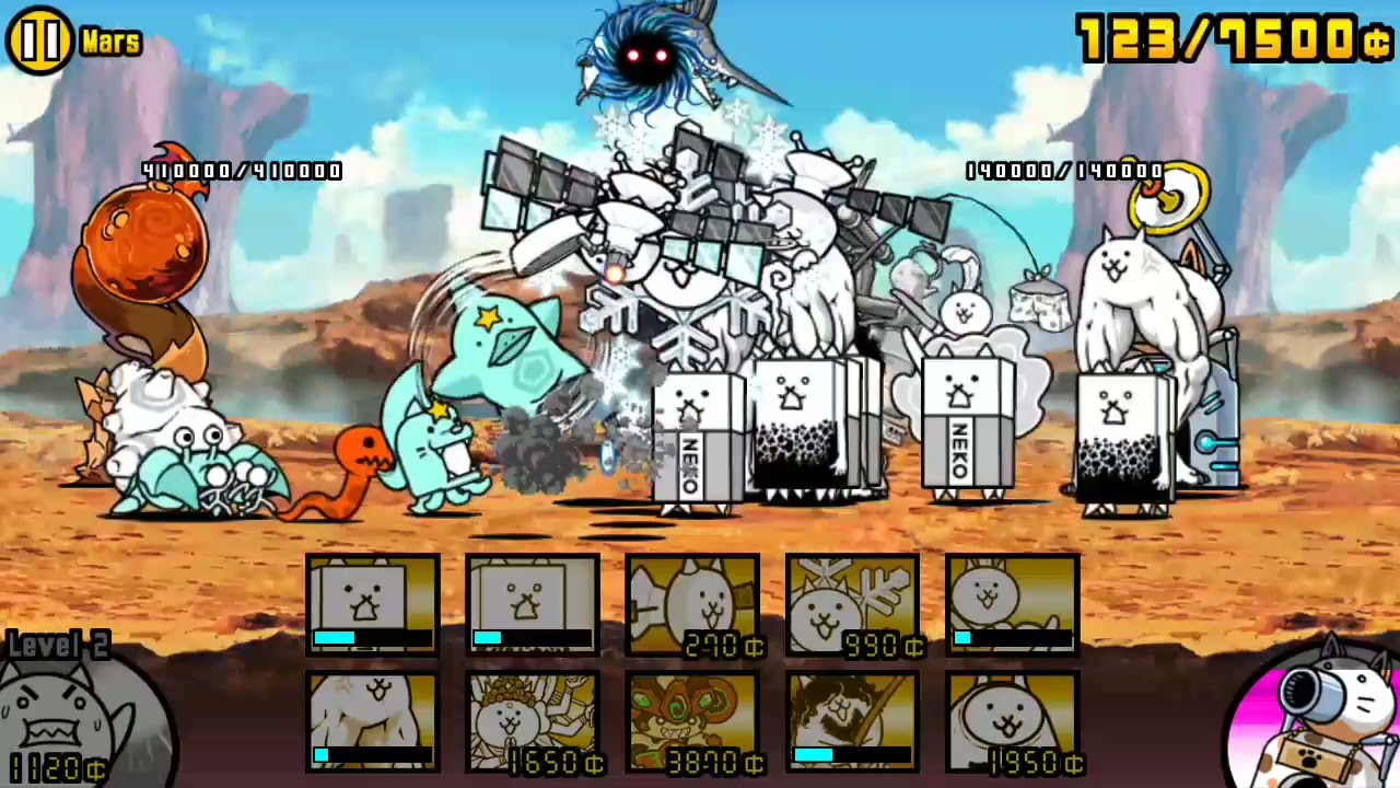 The Battle Cats - CoTC Chapter 3 - Mars (Normal Treasure) - YouTube