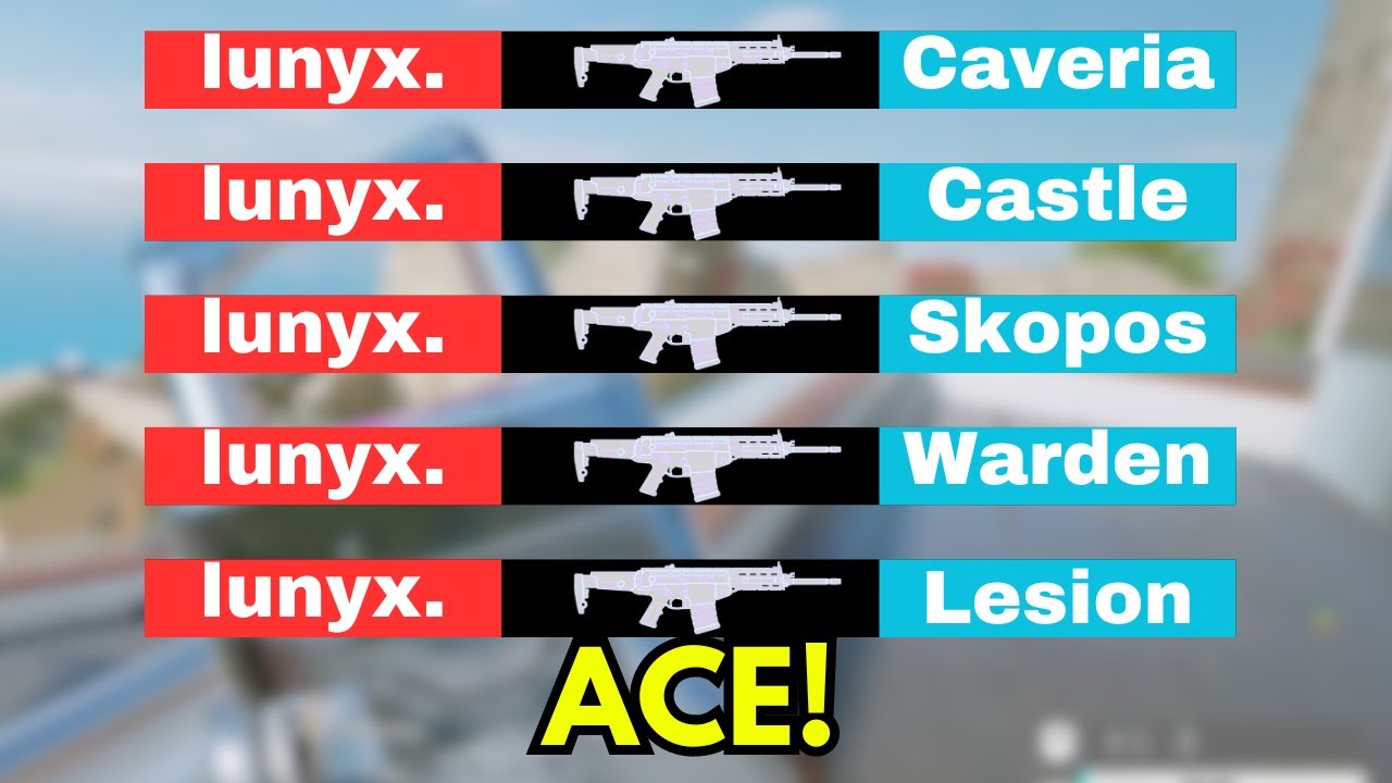 The BEST PLAYER In OPERATION TWIN SHELLS | R6 Siege - YouTube