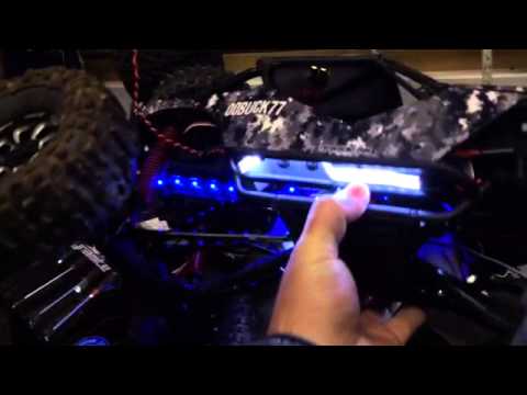 New lights on the Axial Wraith - YouTube