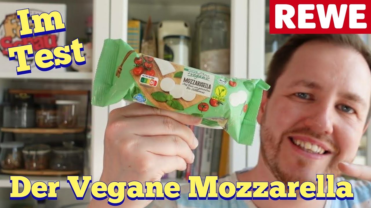 Rewe Veganer Bio Mozzarisella im Test - YouTube
