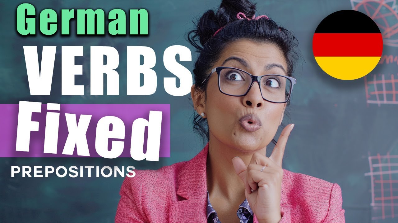 Mastering German Verbs with FIXED Prepositions Made EASY! - YouTube