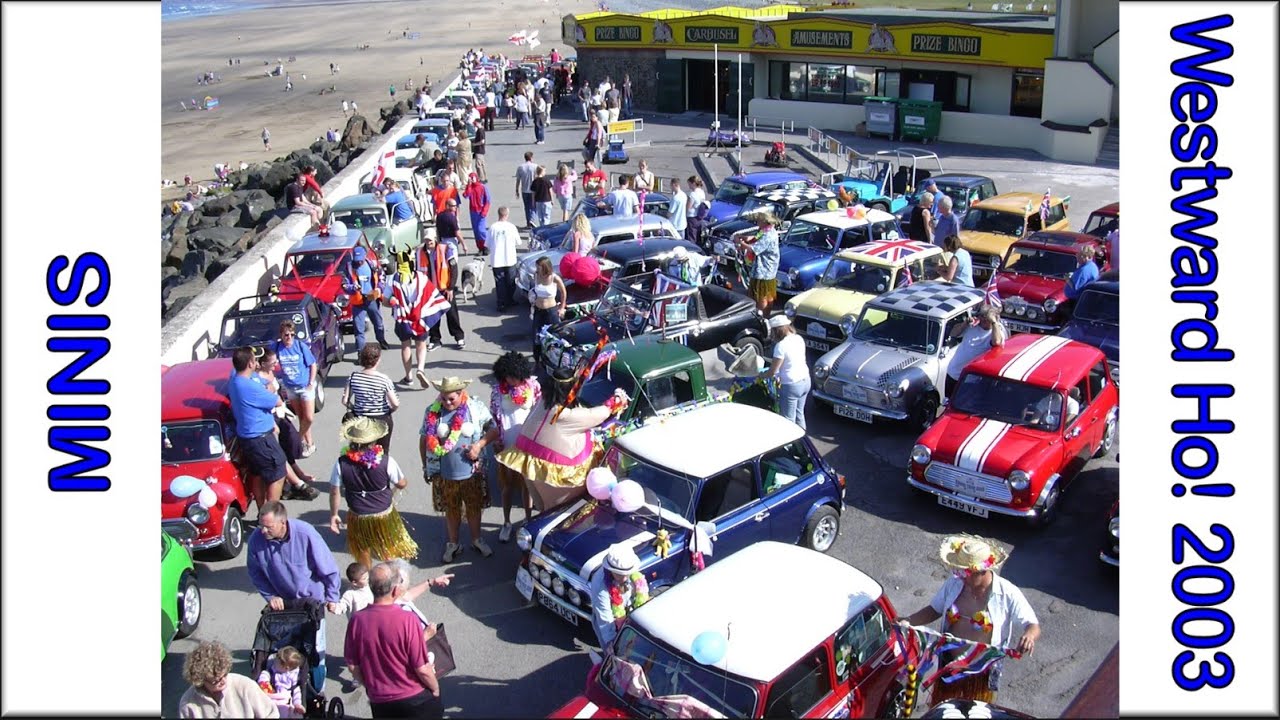 Minis - Westward Ho! 25 August 2003 slide show - YouTube