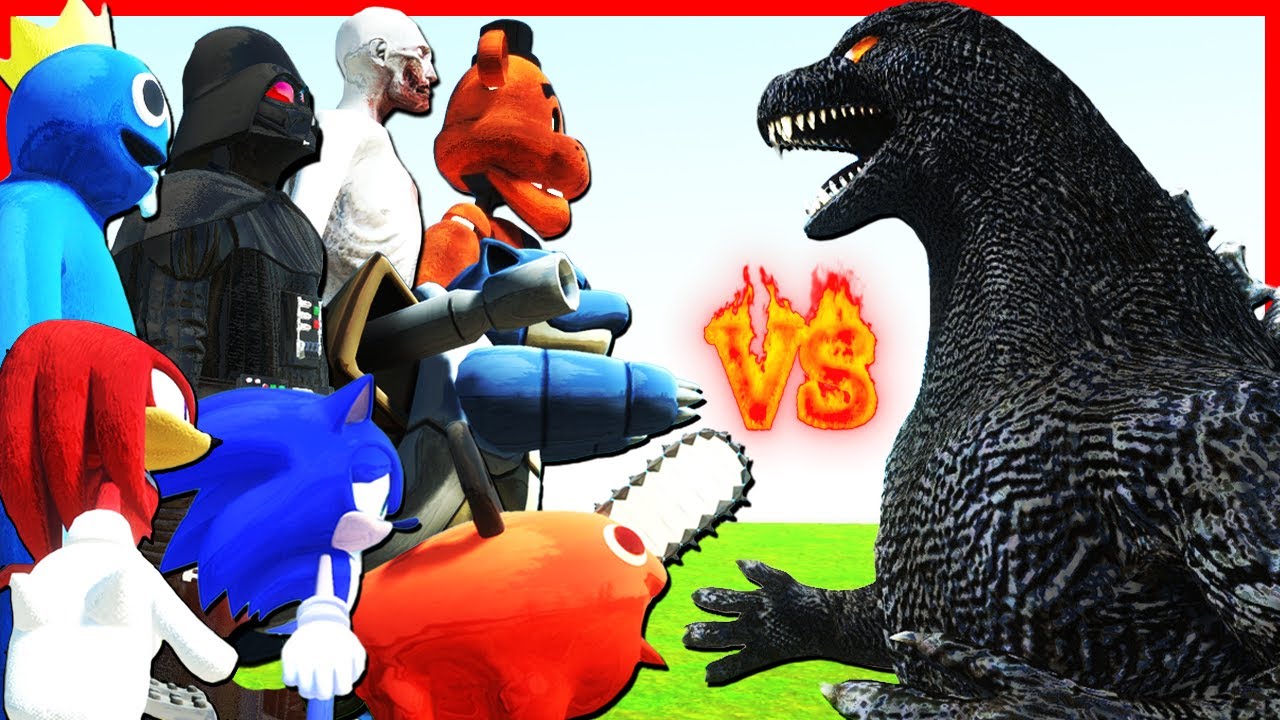 GODZILLA vs Every MOD Creature in ANIMAL REVOLT BATTLE SIMULATOR - YouTube
