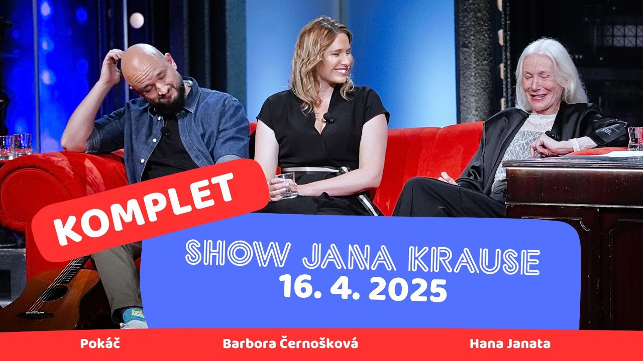 Celý díl - Show Jana Krause 16. 4. 2025 - YouTube