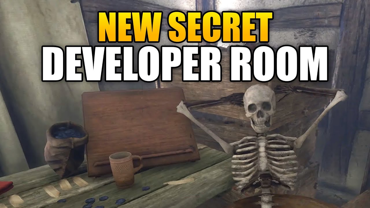 Kingdom Come Deliverance 2 - NEW Secret Developer Room Easter Egg - YouTube