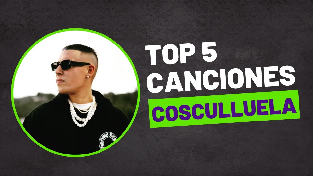 TOP 5 DE LAS MEJORES CANCIONES DE COSCULLUELA, UNA DE ELLAS NO LA ...