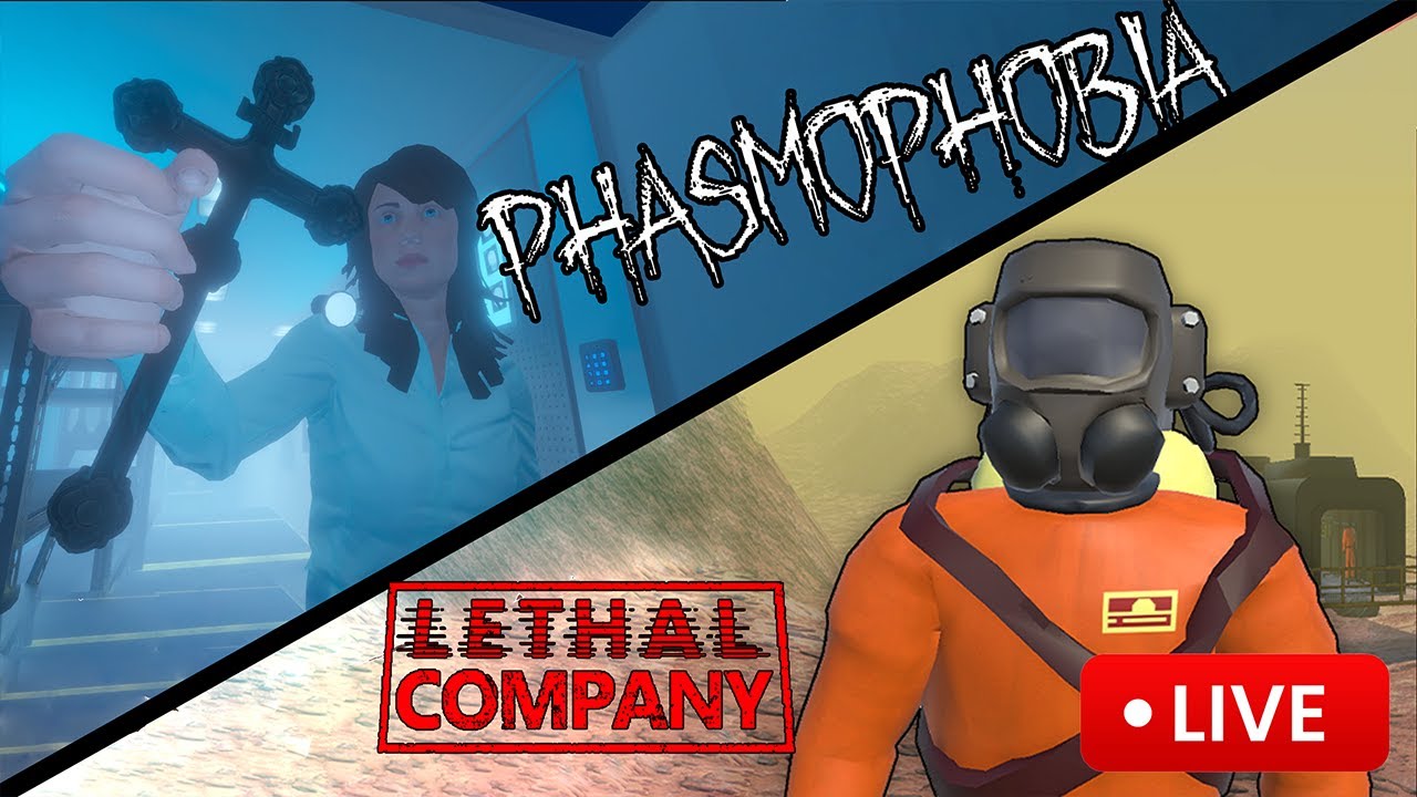 Lethal Company and Phasmo live gameplay today! - YouTube