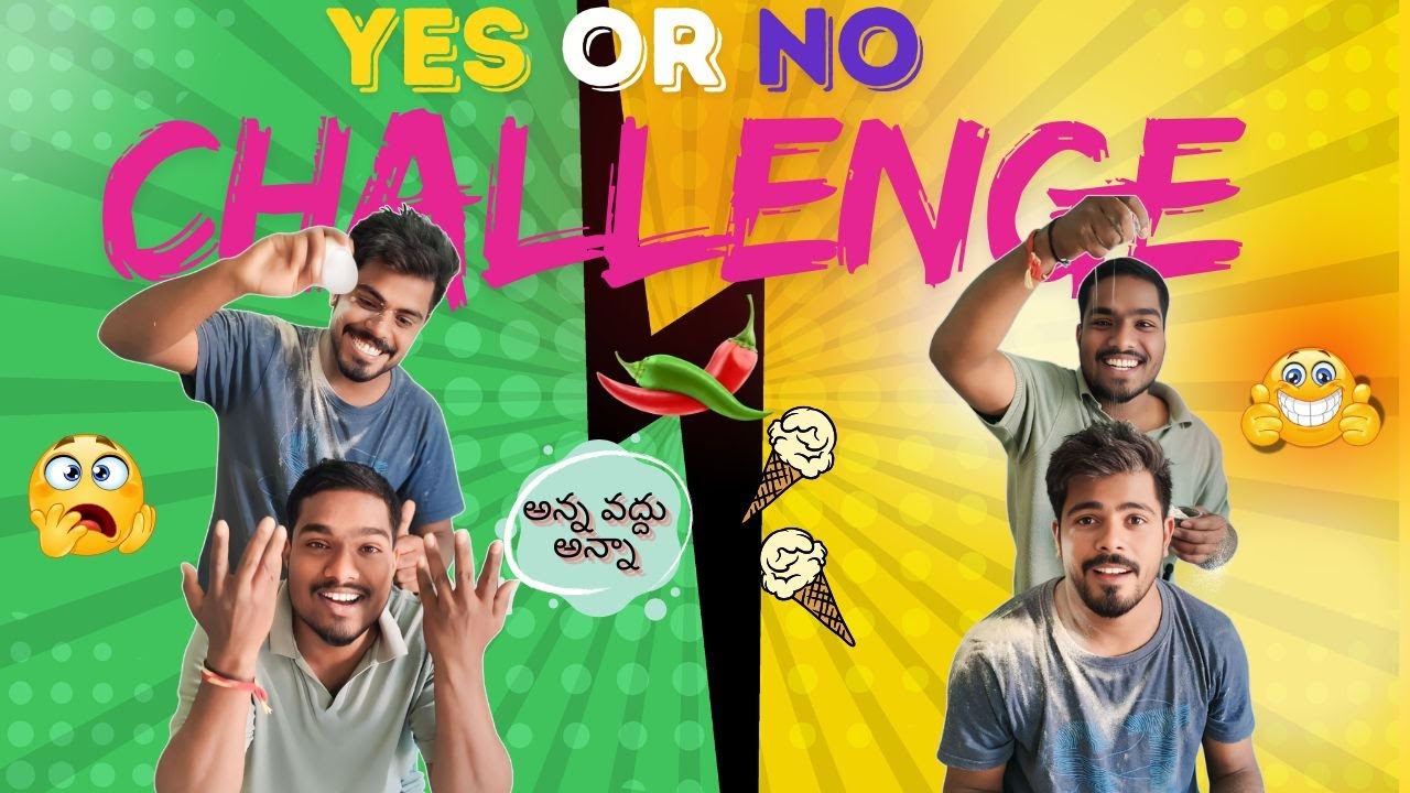 YES or NO Challenge | Funny Challenge |full On comedy | Egg Challenge - YouTube