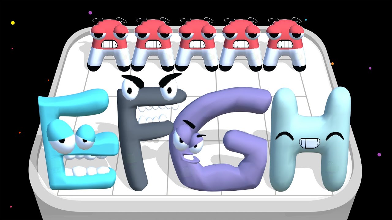 'ALPHABET LORE' RUN ABC LETTER GO - Max Level 2 ⭐ ...