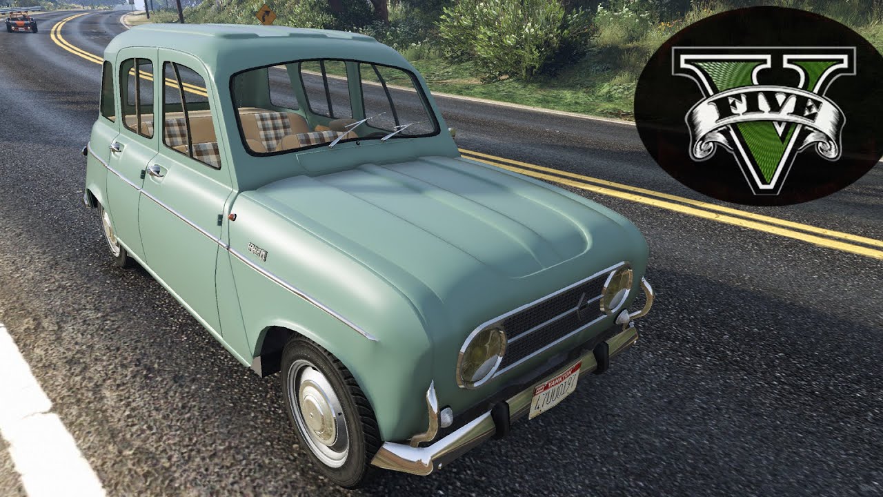 1967 Renault 4 (mods) - GTA V - YouTube