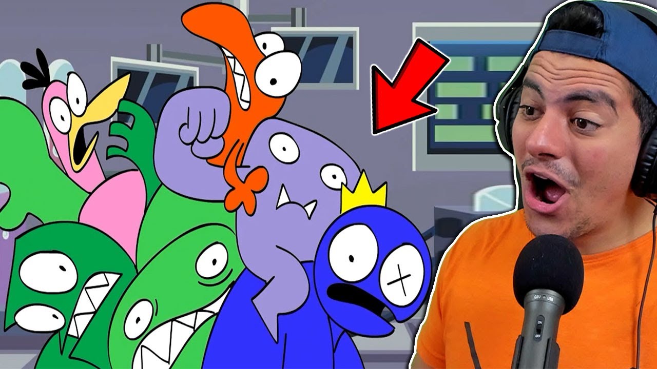 Garten of BAN BAN Fights The Rainbow Friends ?! - YouTube