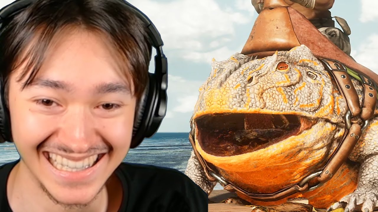 FROGS ARE AMAZING!! - ARK Survival Ascended [EP9] - YouTube