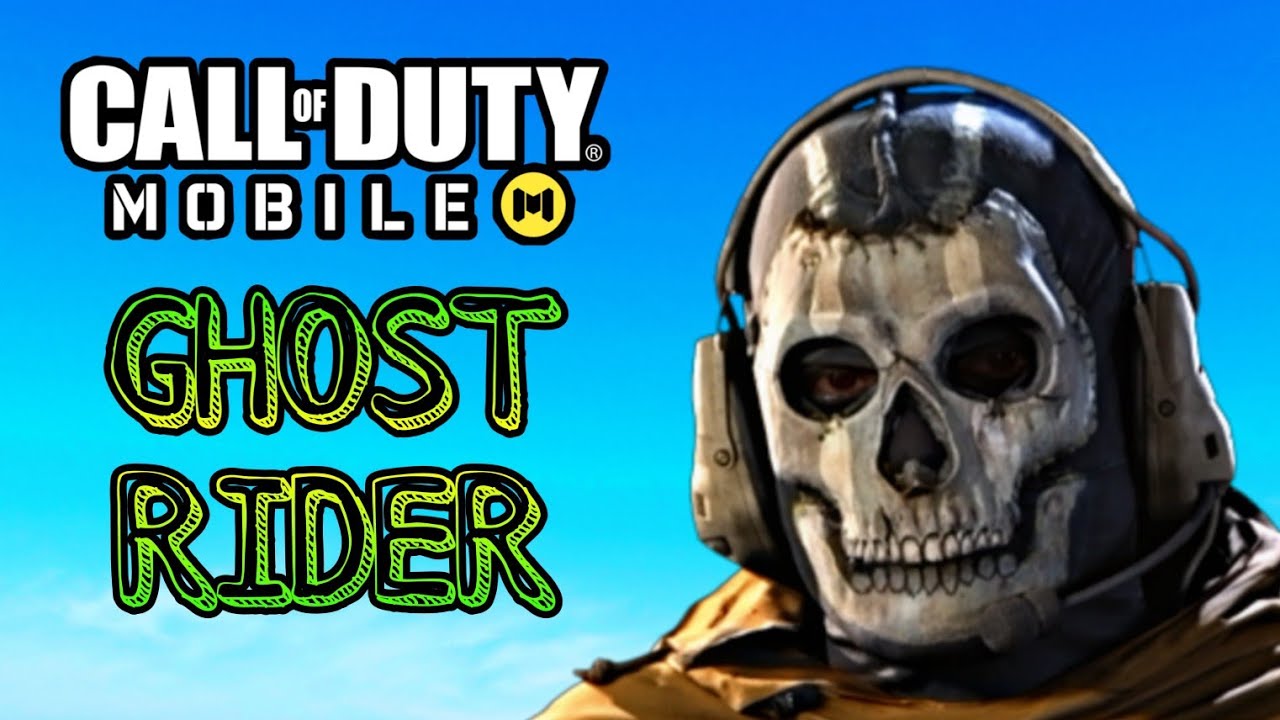 GHOST RIDER IN CALL OF DUTY MOBILE BATTLE ROYALE - YouTube