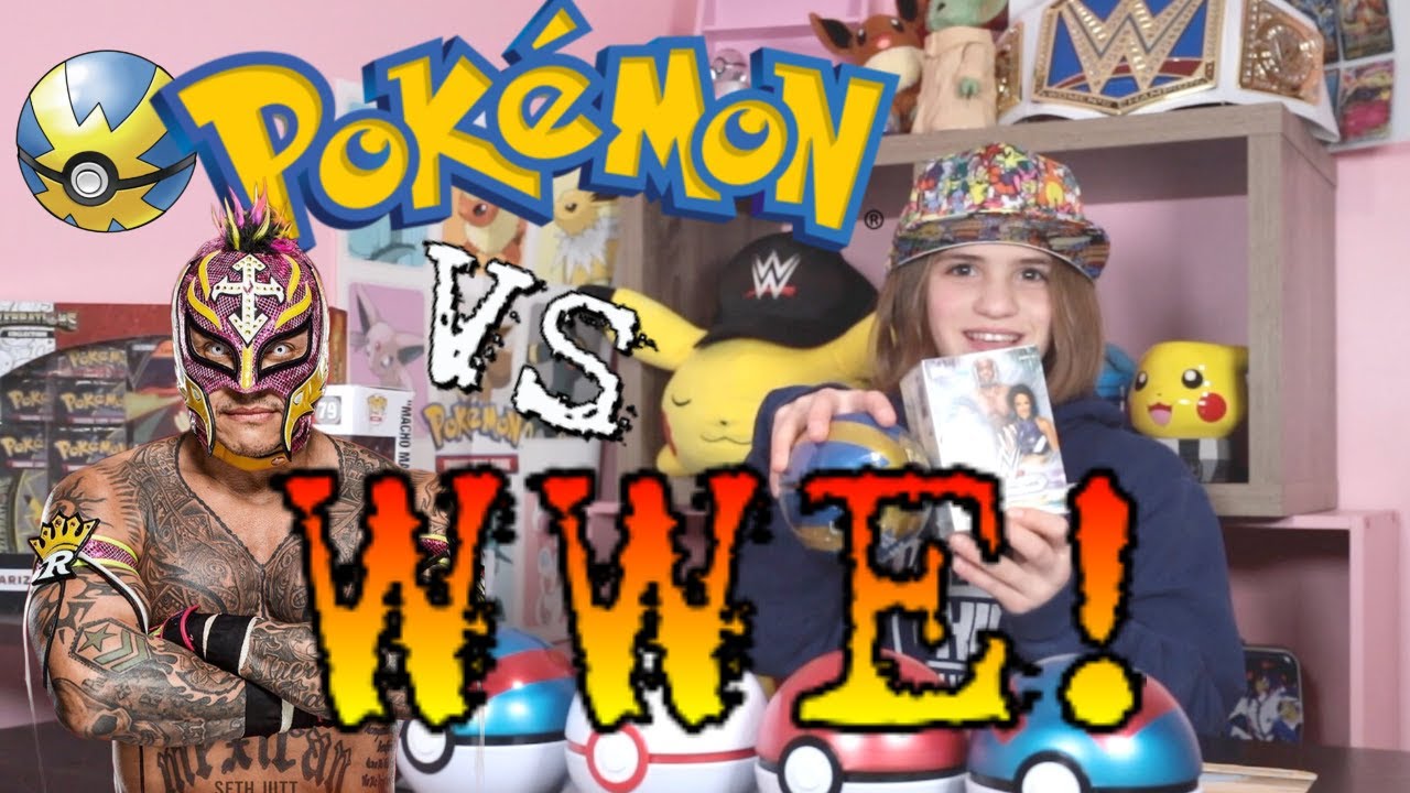 POKEMON VS WWE TRADING CARDS PACK BATTLE!🔥🔥 - YouTube