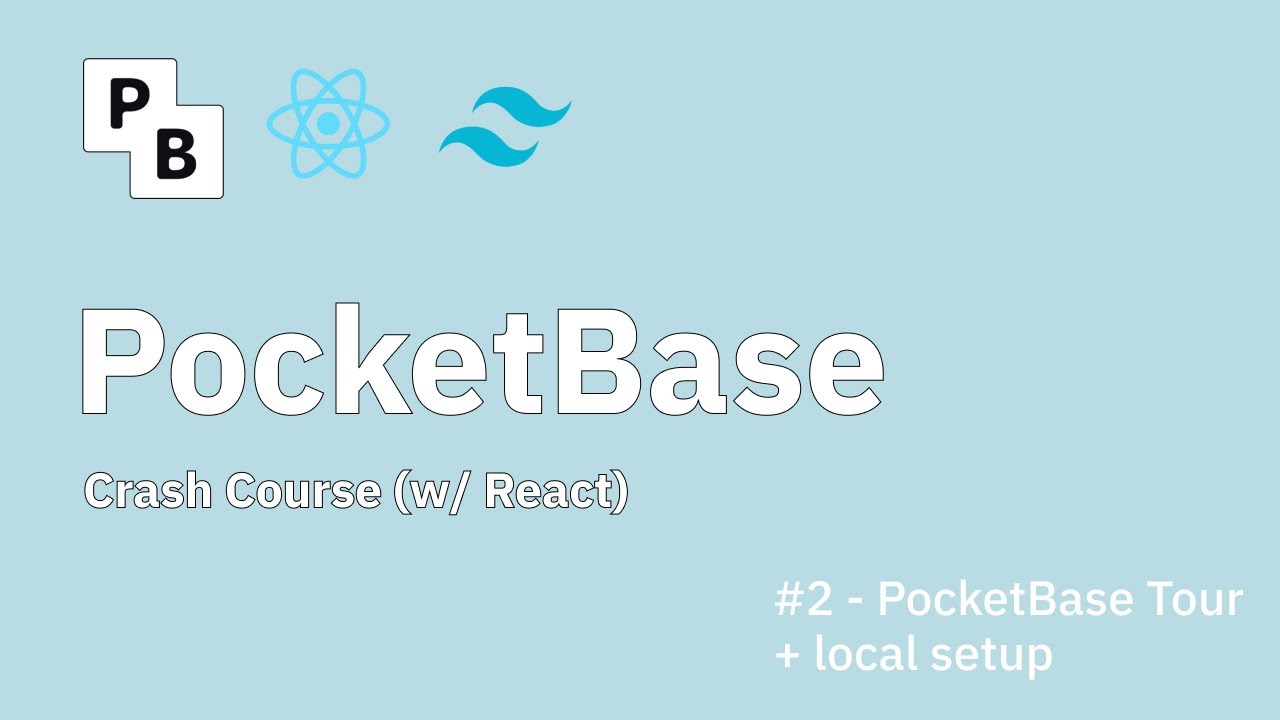 Pocketbase React Crash Course 1 Project Setup Youtube