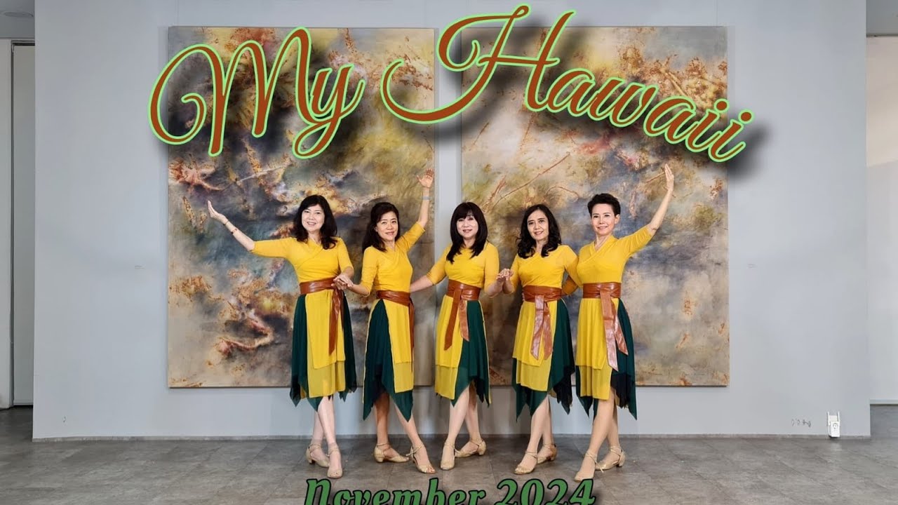 My Hawaii Line Dance - YouTube
