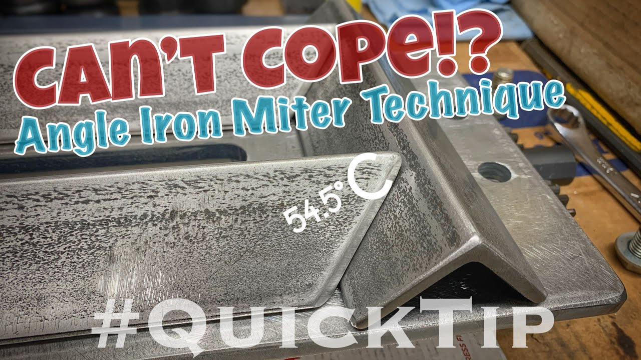 Triangular Miter Cutting Angle Iron & Coping Irregularly Shaped Stock ...