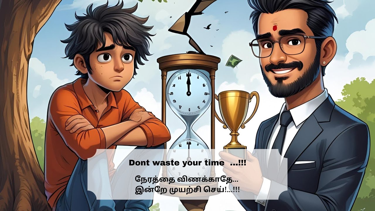 Dont waste your time , நேரத்தை விணக்காதே... இன்றே முயற்சி செய் ...