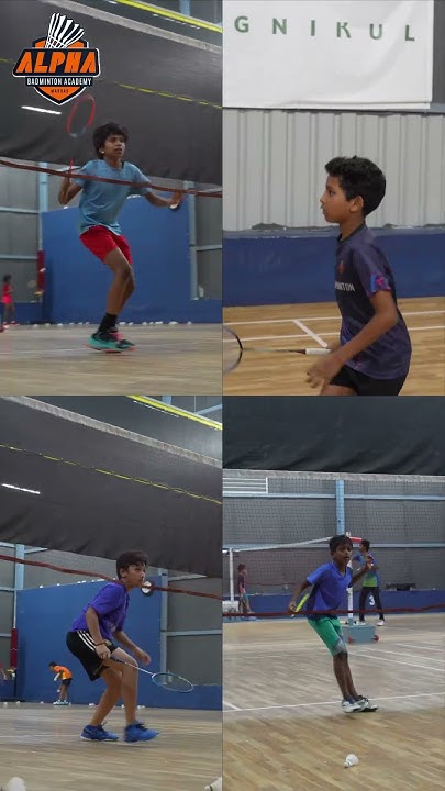 Alpha trainees practice net kill!#shortvideo #viral #badminton#trending#bulutangkis#sports# ...